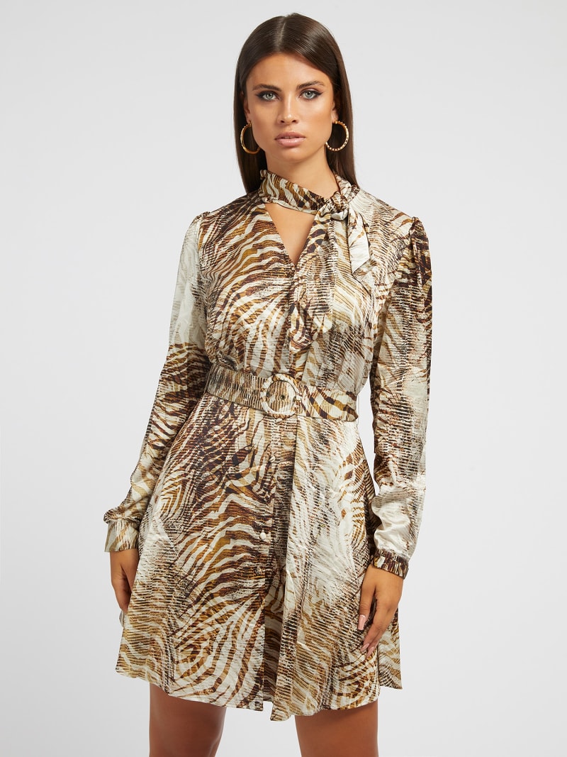 All over print dress