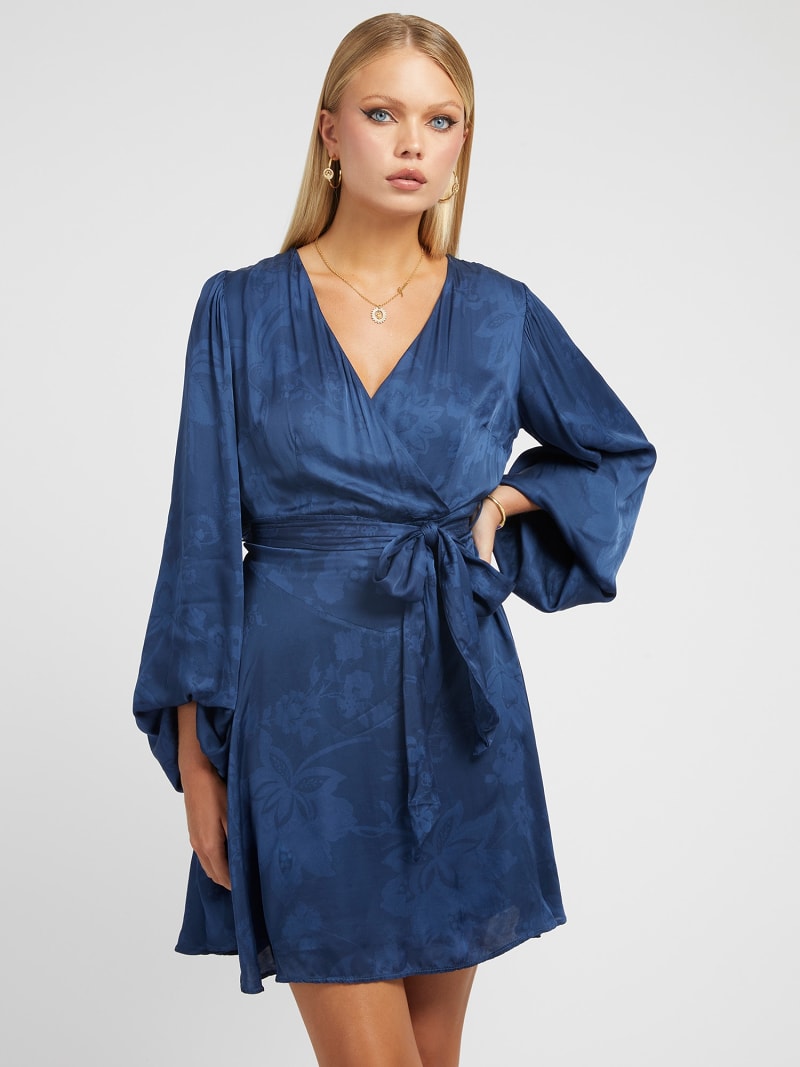 Floral print wrap dress Women | GUESS® Official Website