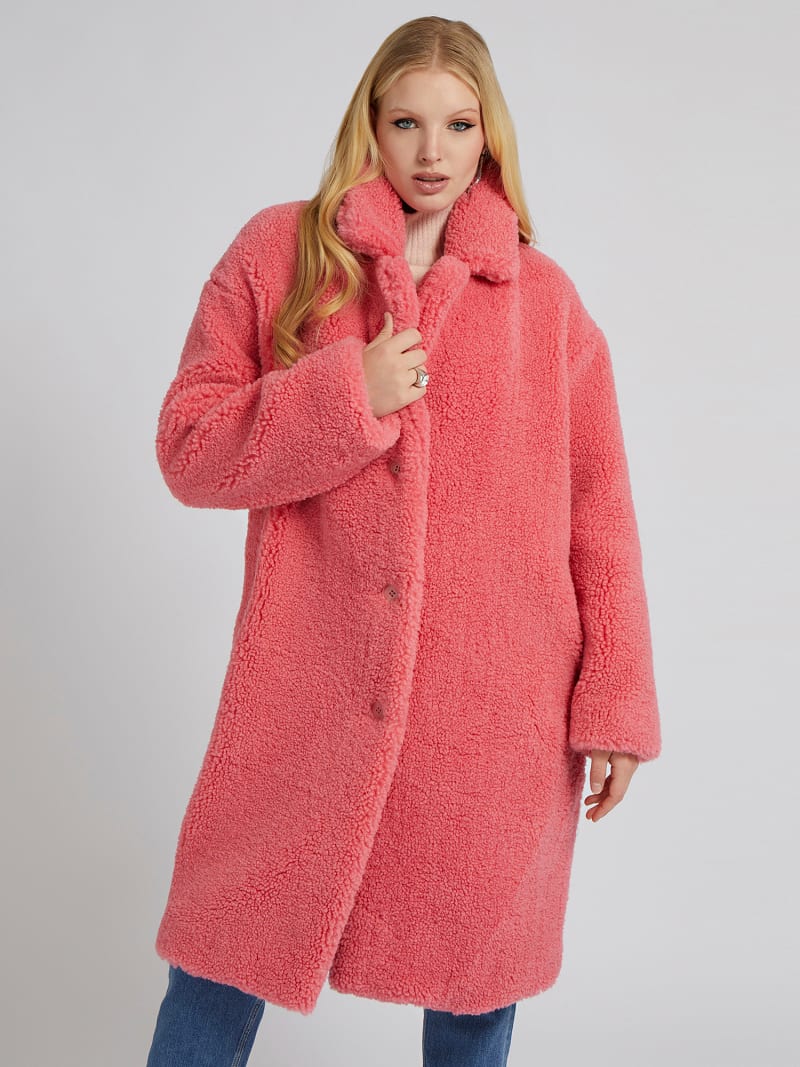 Faux fur coat Women | GUESS® Official Website