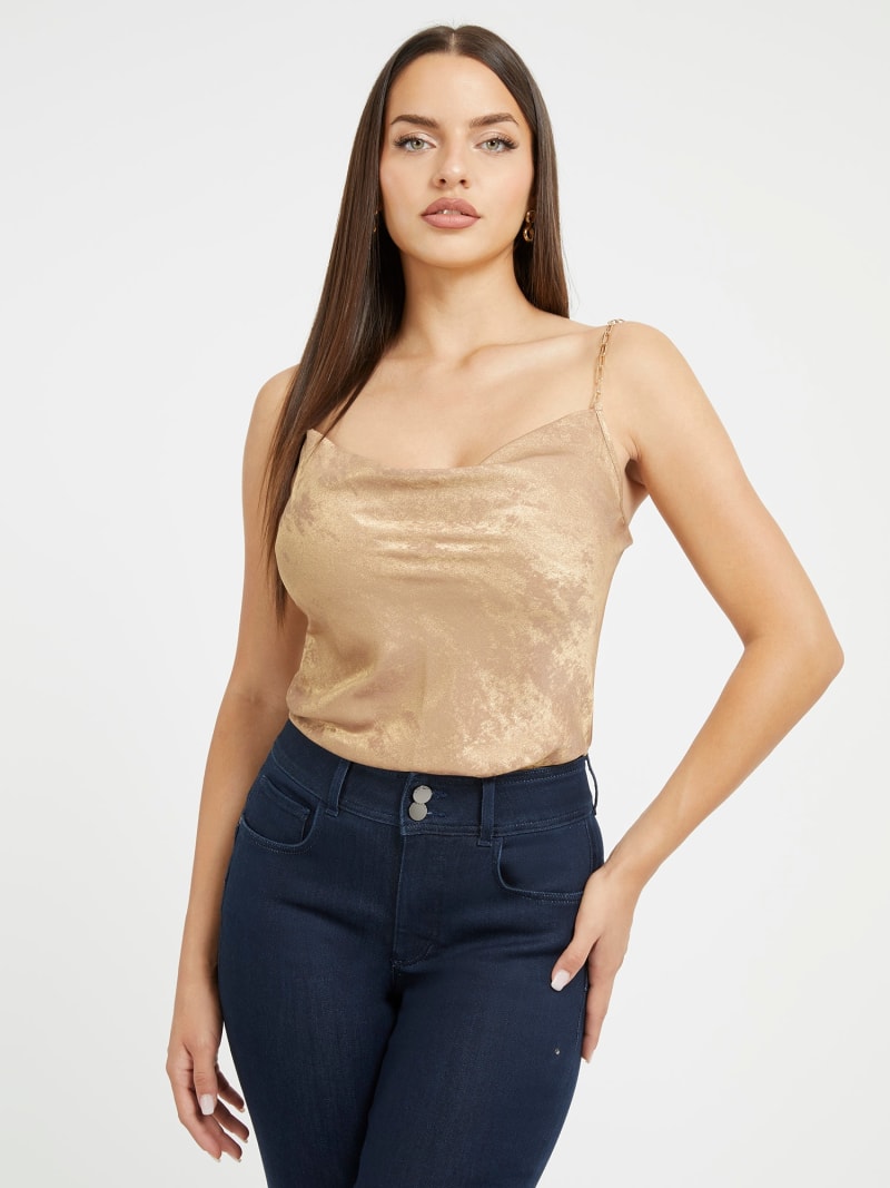 GUESS® Metallic effect top