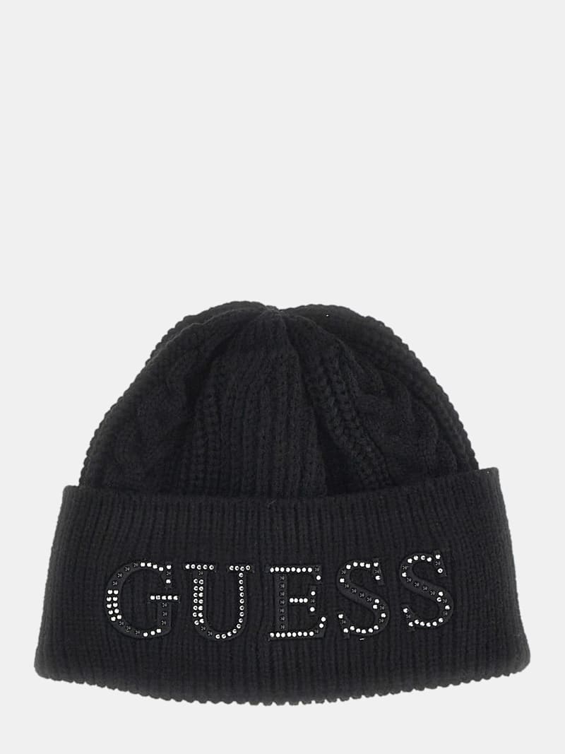 Rhinestones logo hat Women | GUESS® Official Website