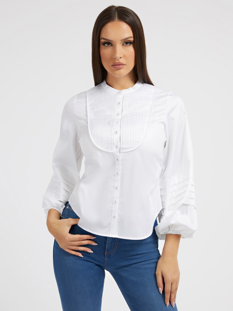 GUESS® Pleated blouse Women
