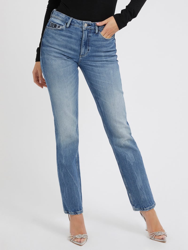Straight denim pant Women | GUESS® Official Website