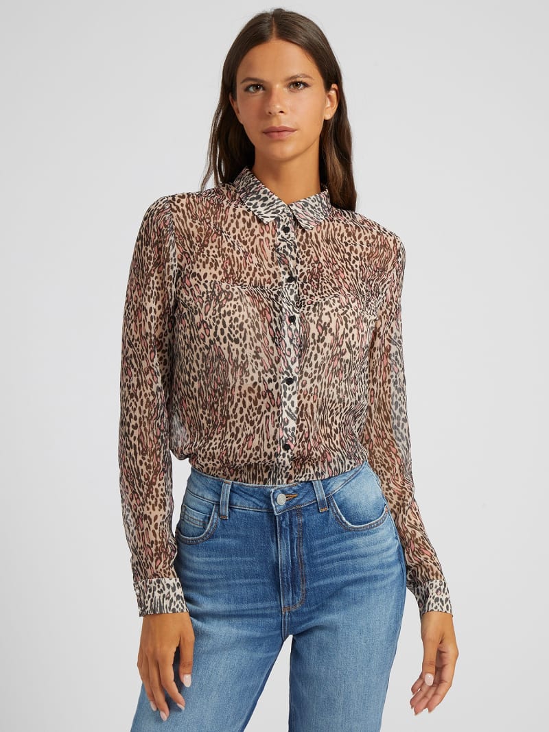 GUESS® All over print shirt