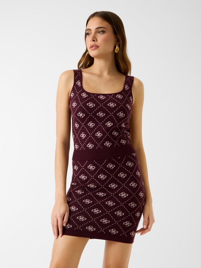 GUESS® 4G logo wool blend top Women