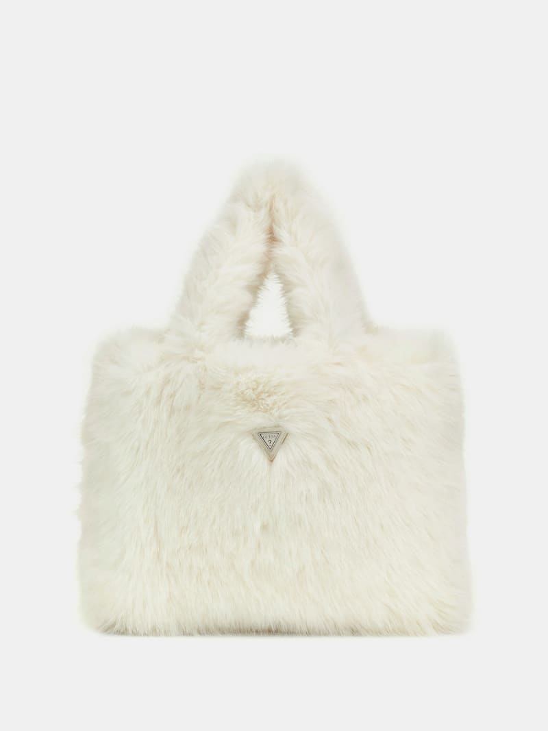 Furry mini handbag Women | GUESS® Past Collections