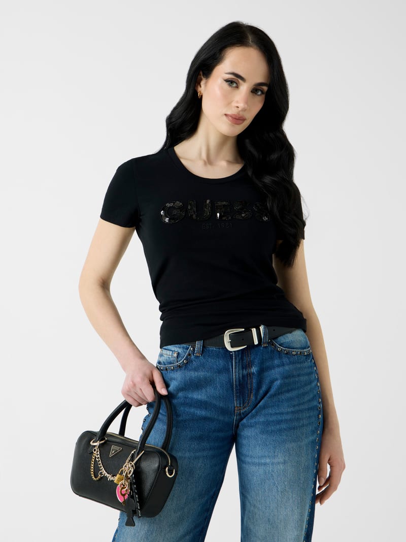 GUESS® Slim-fit logo T-shirt Women