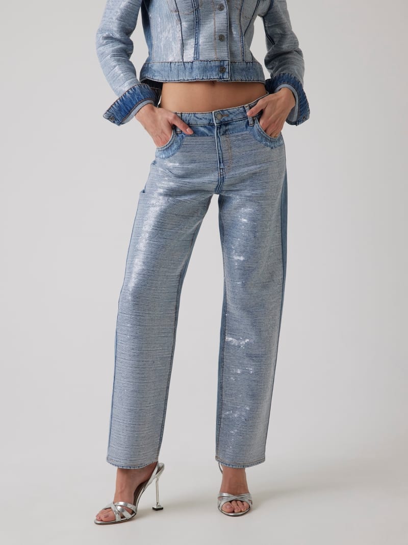 GUESS® Sequins boyfriend jeans Women