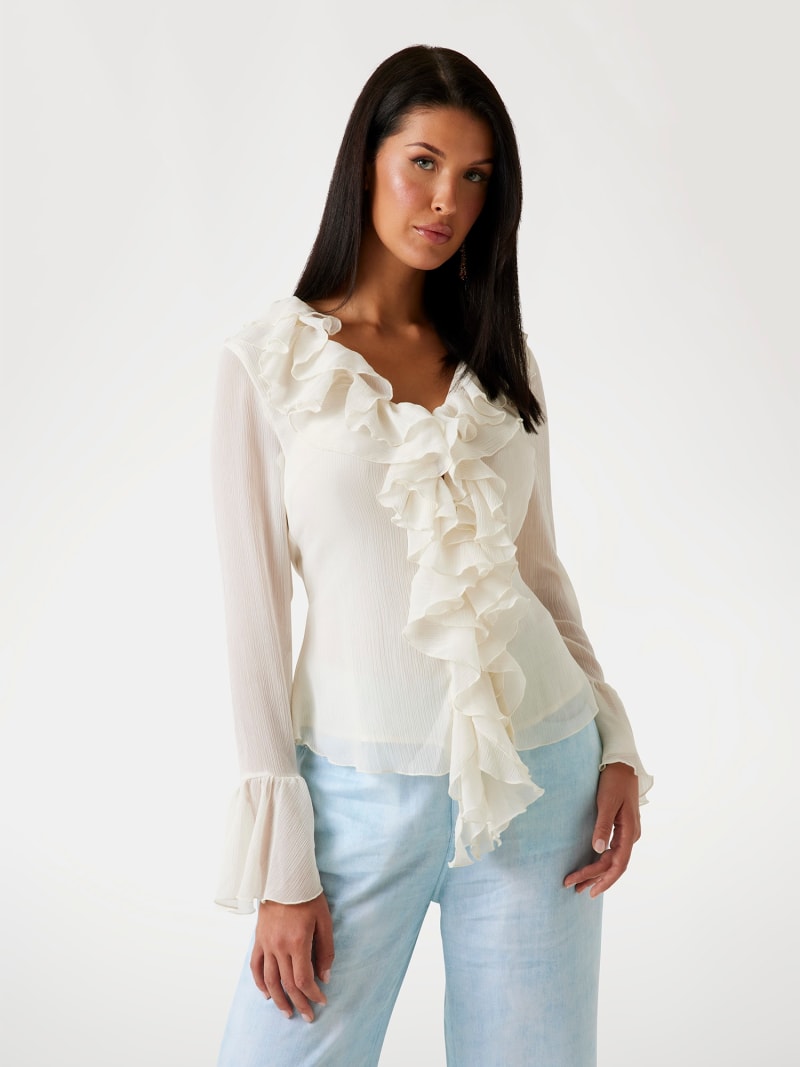 GUESS® Ruffled blouse Women