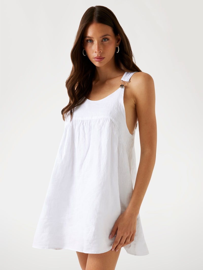 GUESS® Vestido mini de lino Mujer