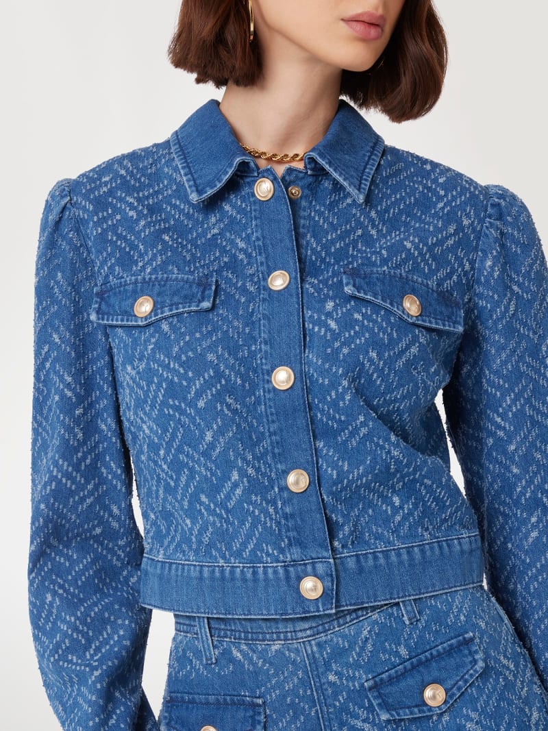 GUESS® Cropped denim jacket Women