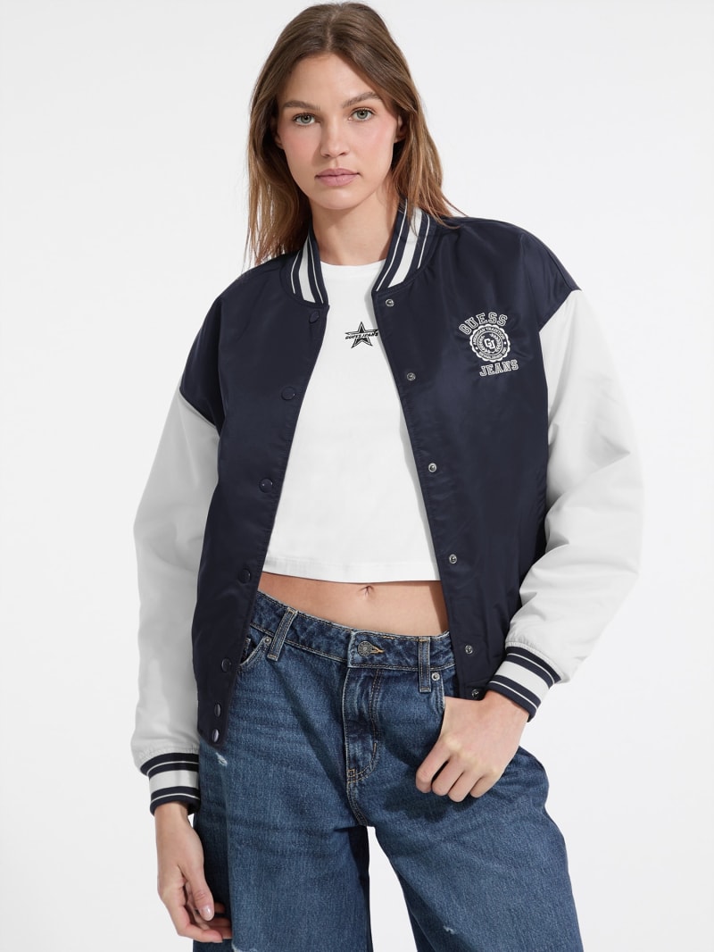 GUESS® Embroidered Varsity Jacket