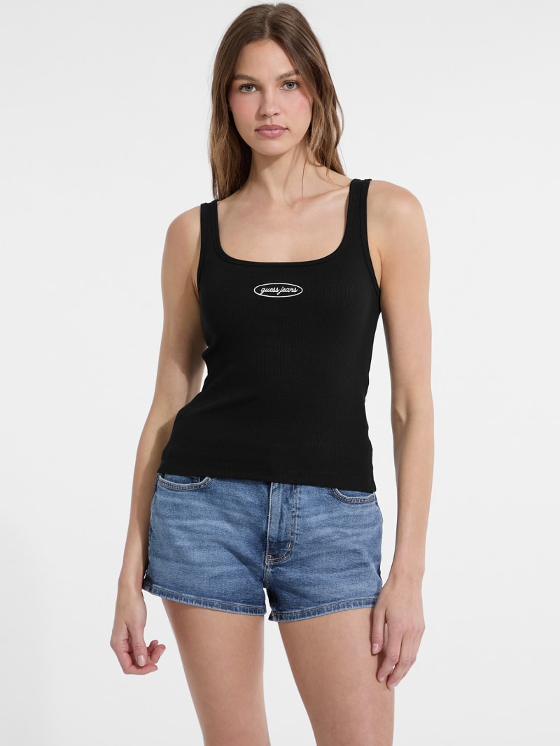 Embroidered Logo Tank Top Women | GUESS Jeans®