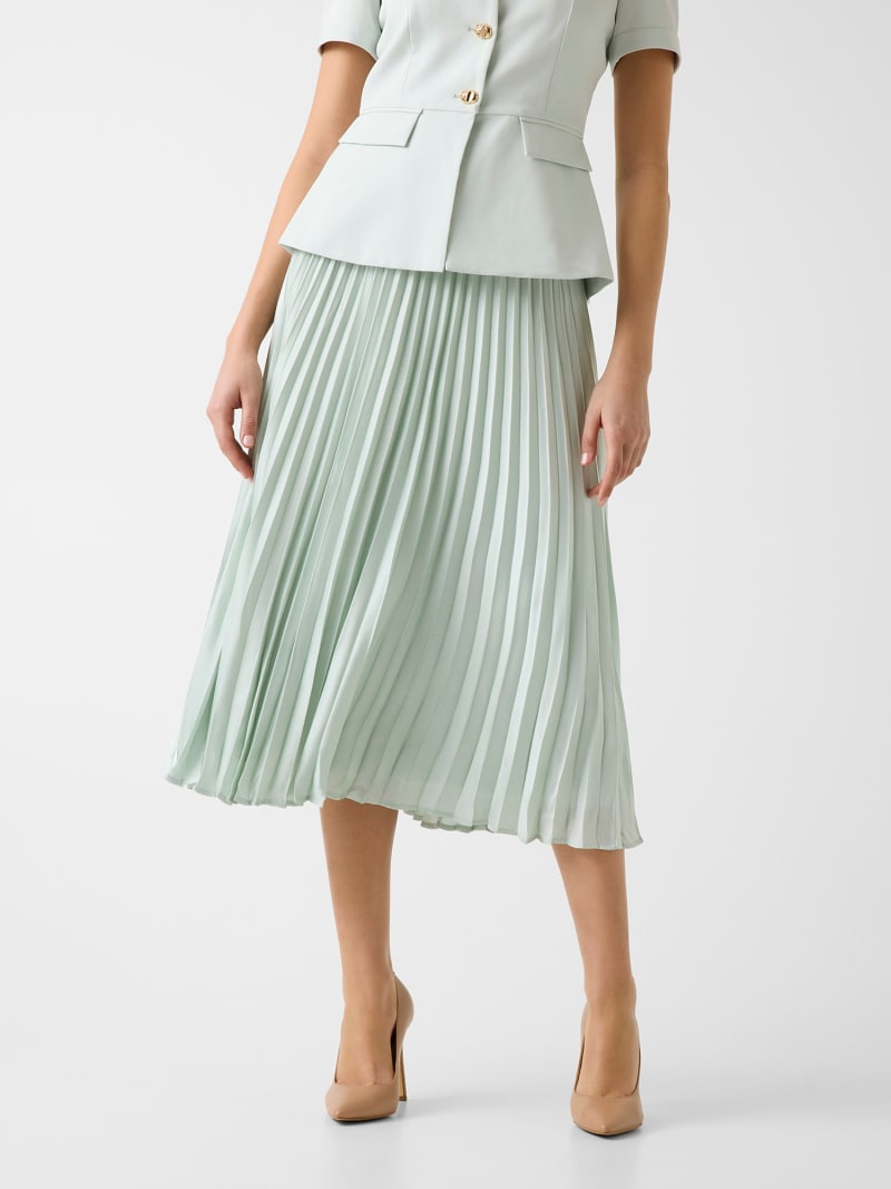 GUESS® Pleated maxi skirt Women