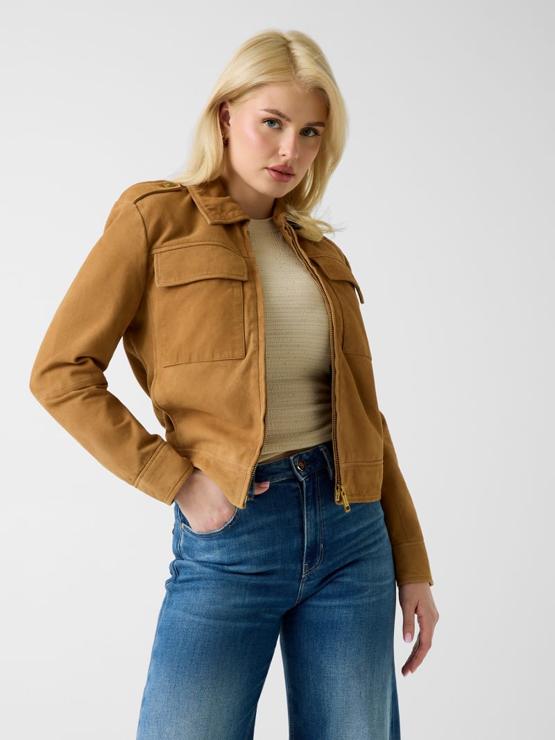 GUESS® Suede jacket Women