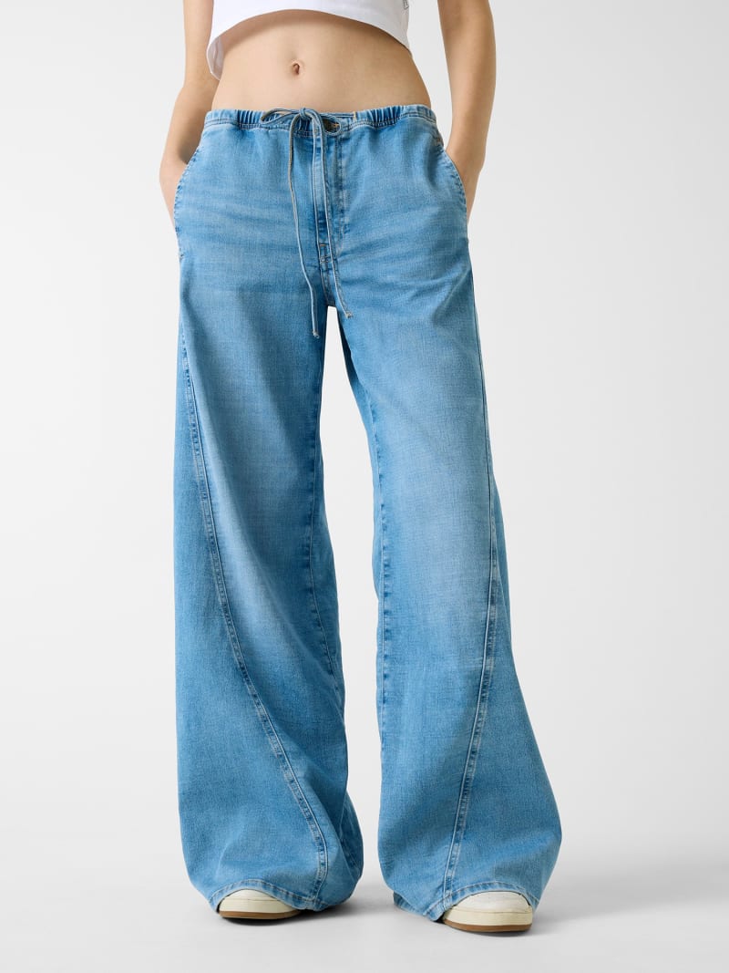 GUESS® Low rise jogger twisted extrawide jeans