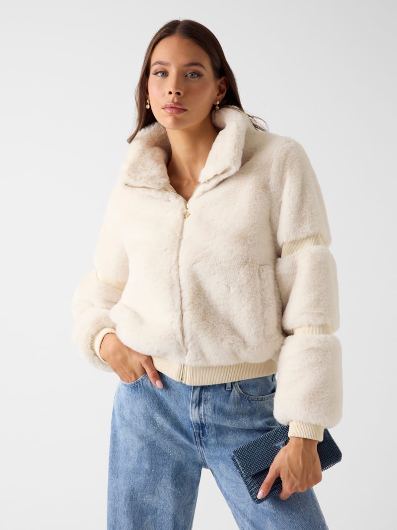 GUESS® Faux-fur jacket Women