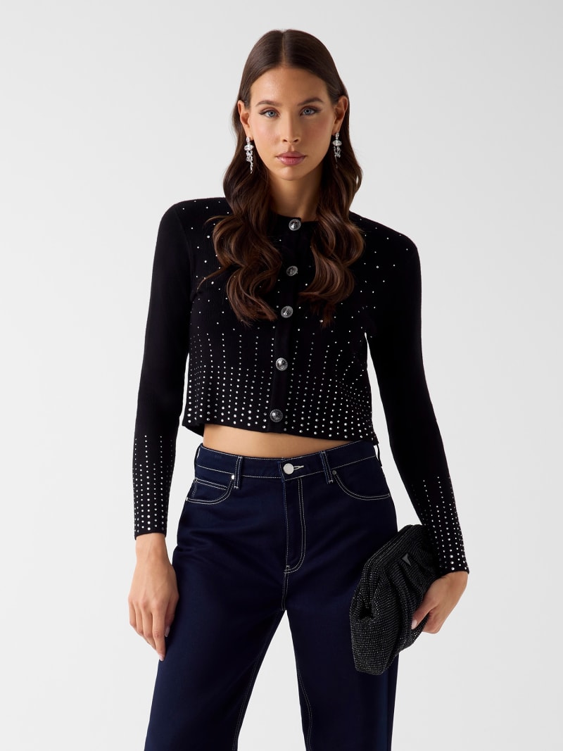 GUESS® Rhinestones cardigan Women