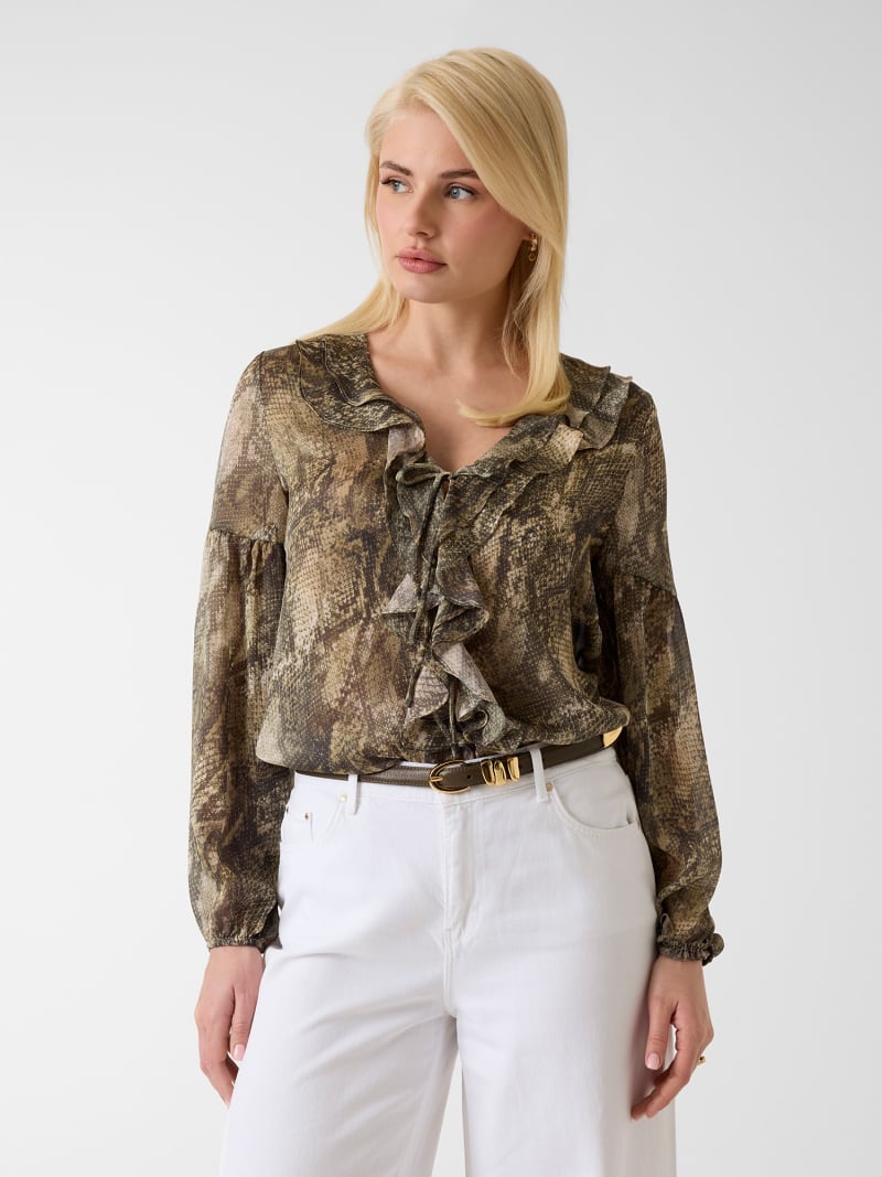 GUESS® Top à volants Femme