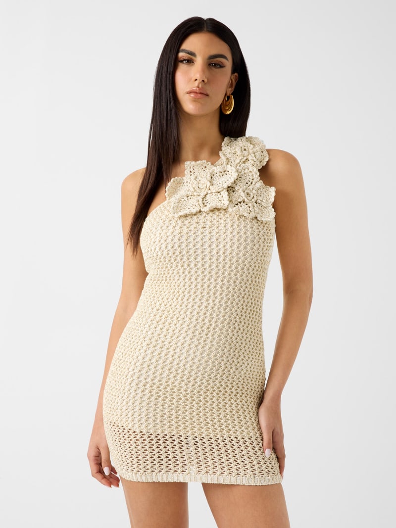 GUESS® Crochet flowers dress Women