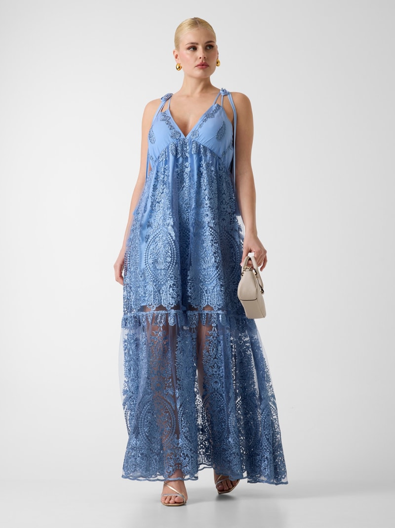 GUESS® Maxi brodé dress Femme