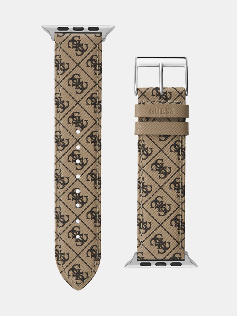 GUESS® Guess bracelete de pele genuína para Apple Watch® Homem