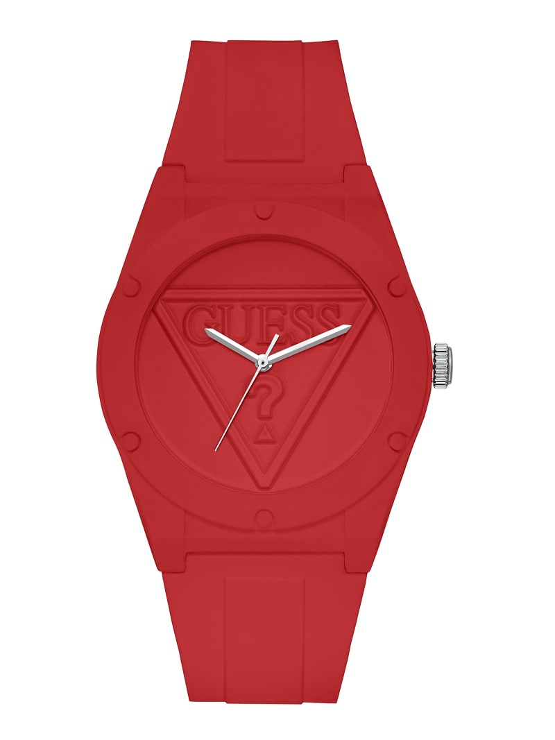 GUESS® Silicone logo watch