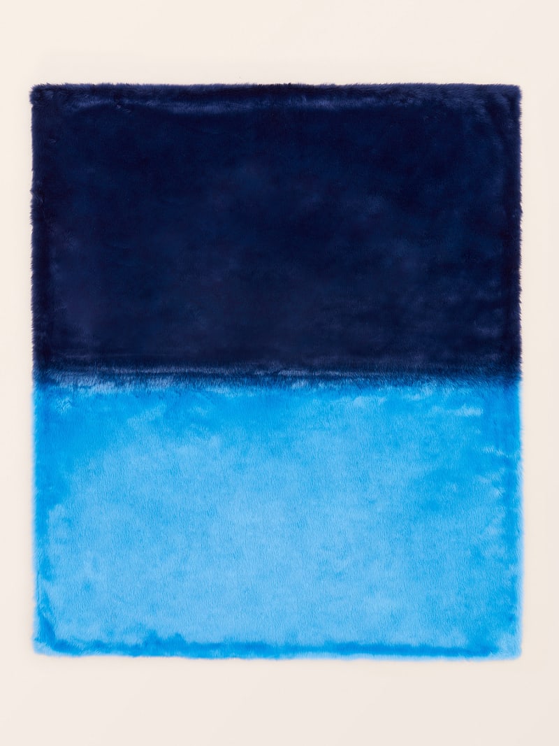 GUESS® FAUX FUR BLANKET