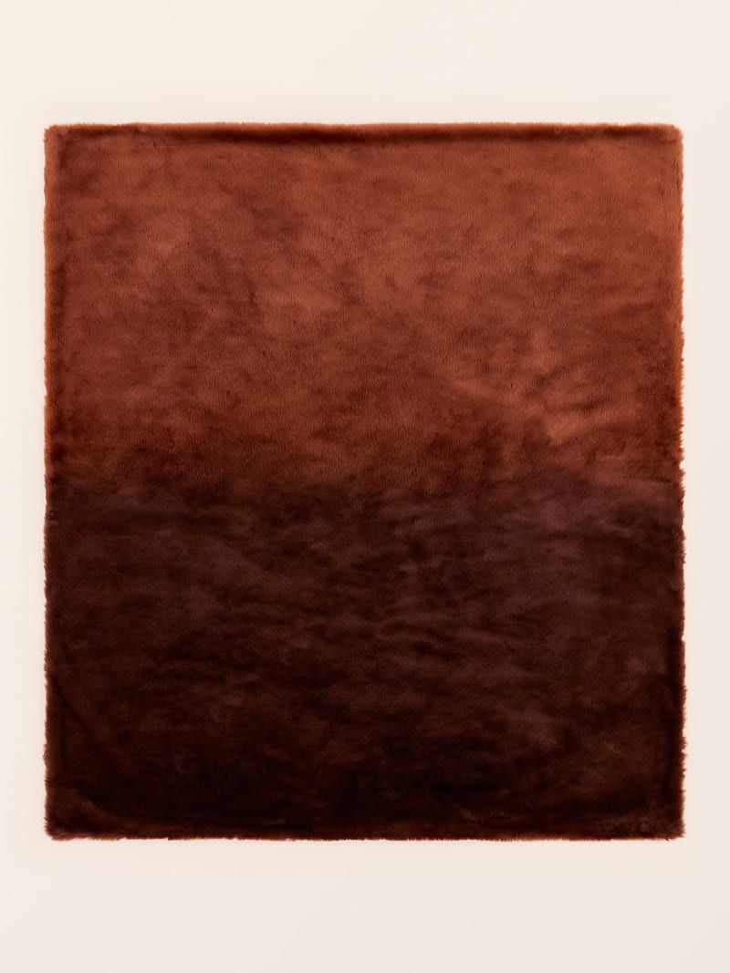 GUESS® FAUX FUR BLANKET