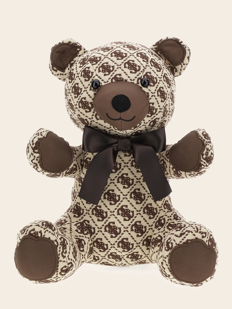 GUESS® 4G logo jacquard teddy bear