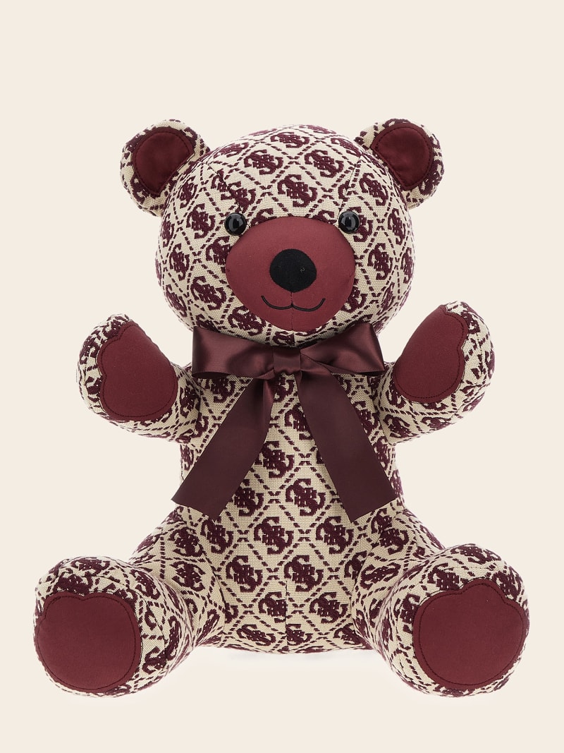 GUESS® 4G logo jacquard teddy bear