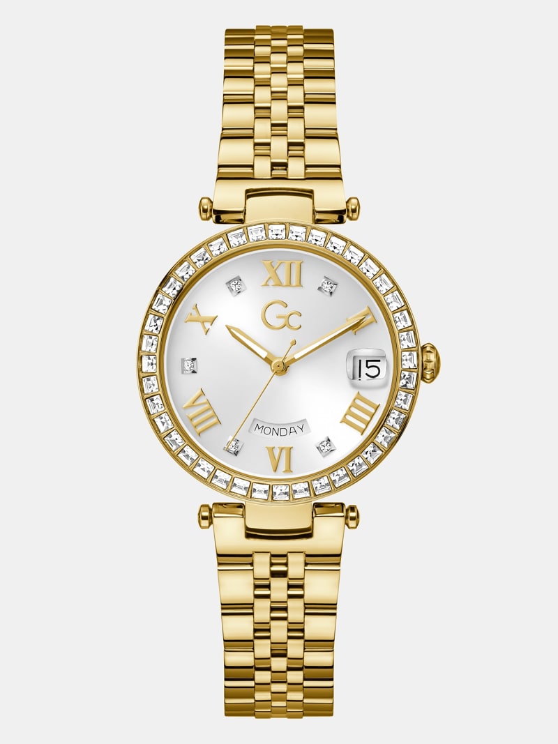 GUESS® GC stainless steel watch 34 mm Women