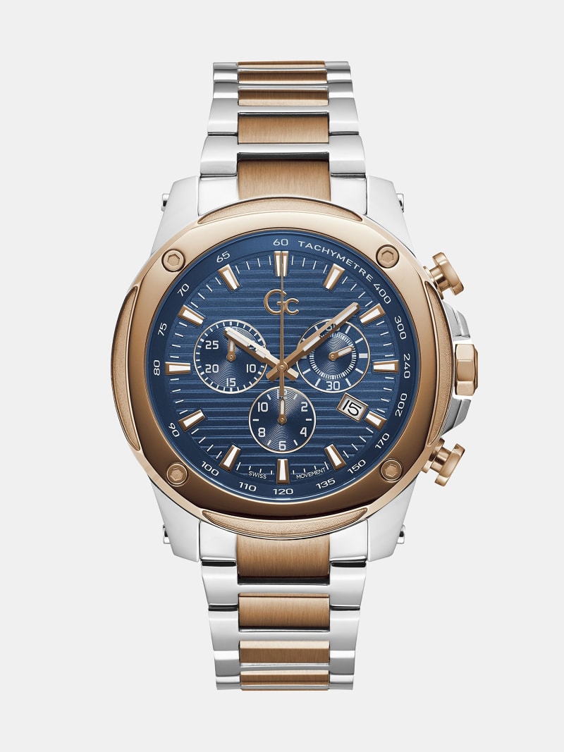 Montre gc chronographe en acier Homme | GUESS® Collections Passées