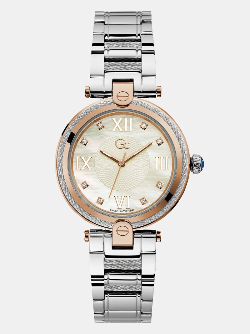 MARCIANO by GUESS® Gc steel analogue watch