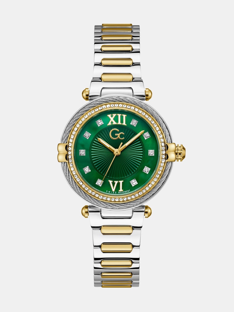 GUESS® GC watch in stainless steel Women