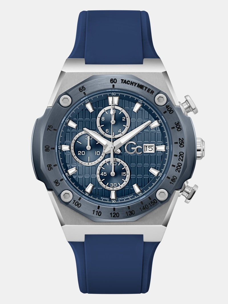 GUESS® Montre en silicone GC 45 mm Homme