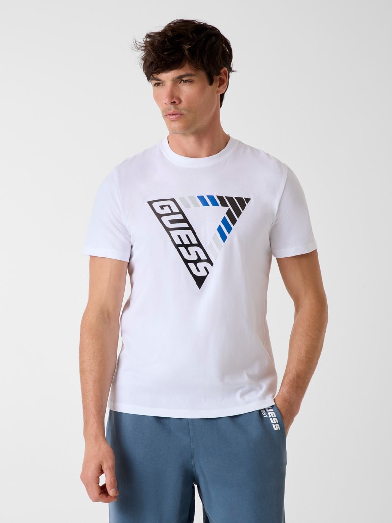 GUESS® Triangle logo t-shirt Men