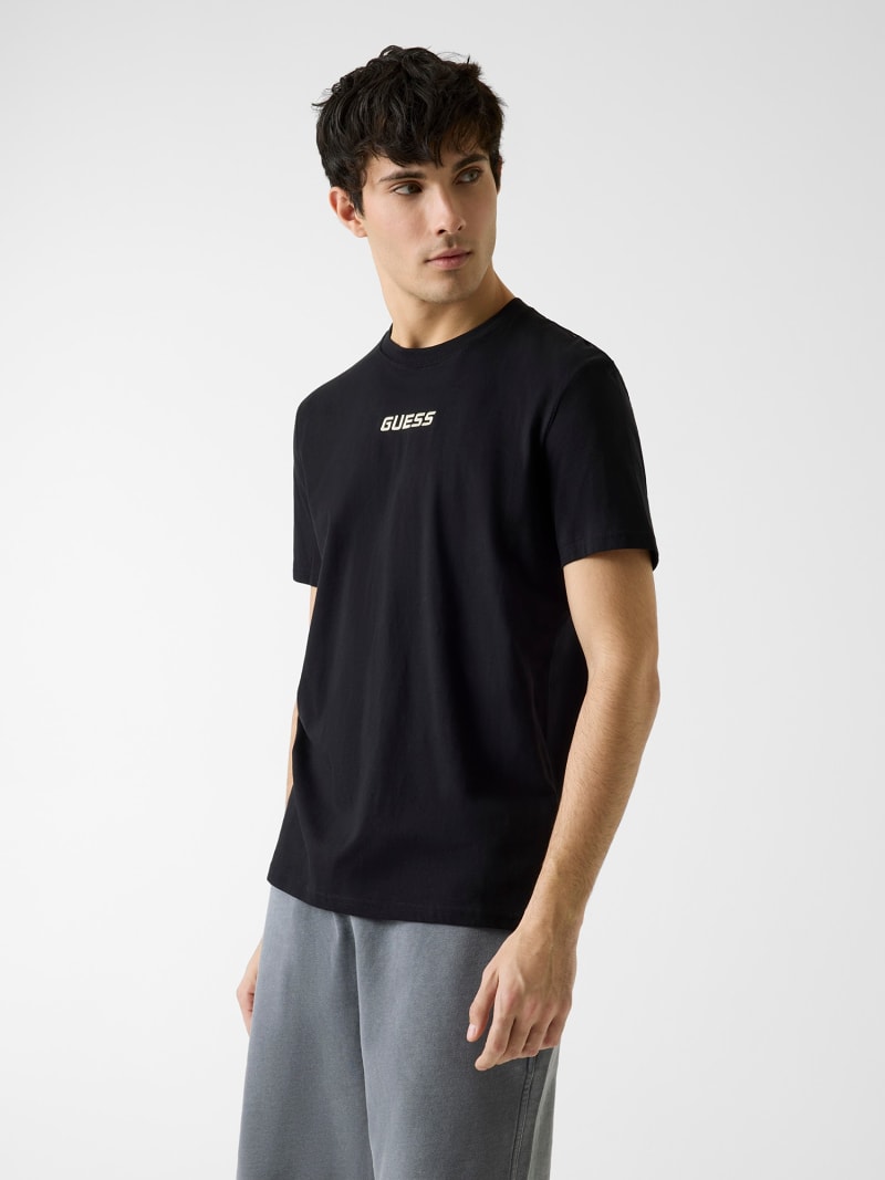 GUESS® T-shirt van jersey met logo Heren