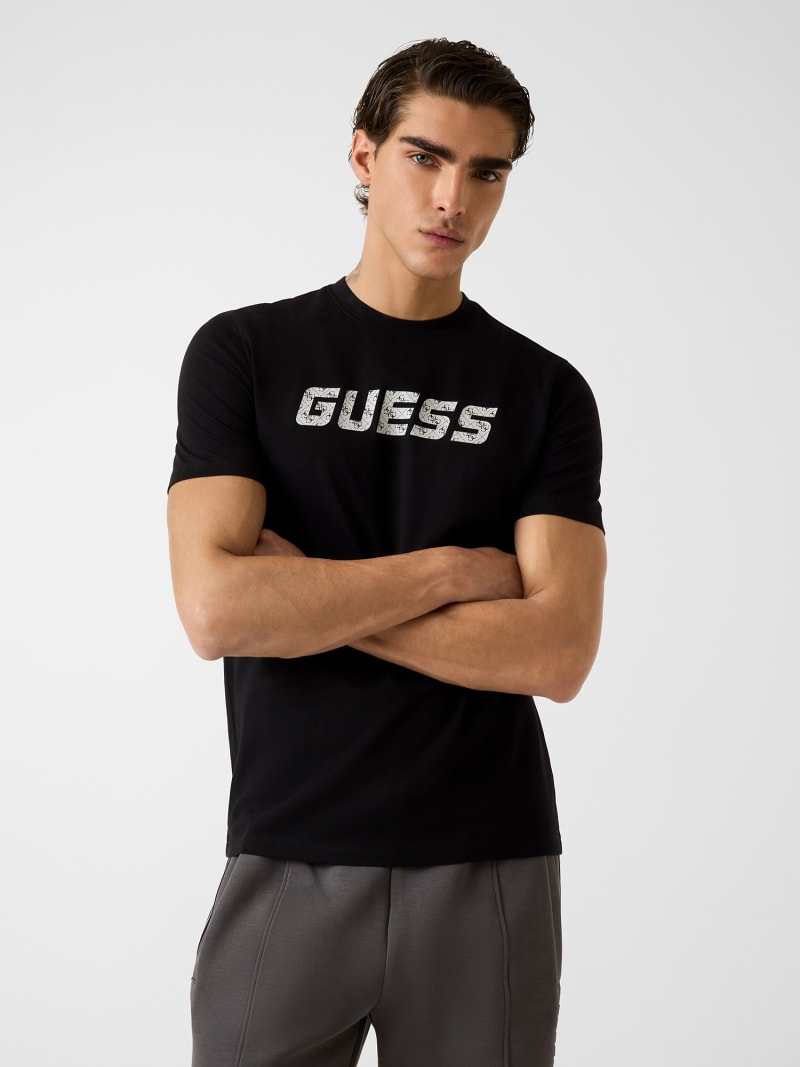 GUESS® Printed logo T-shirt Men