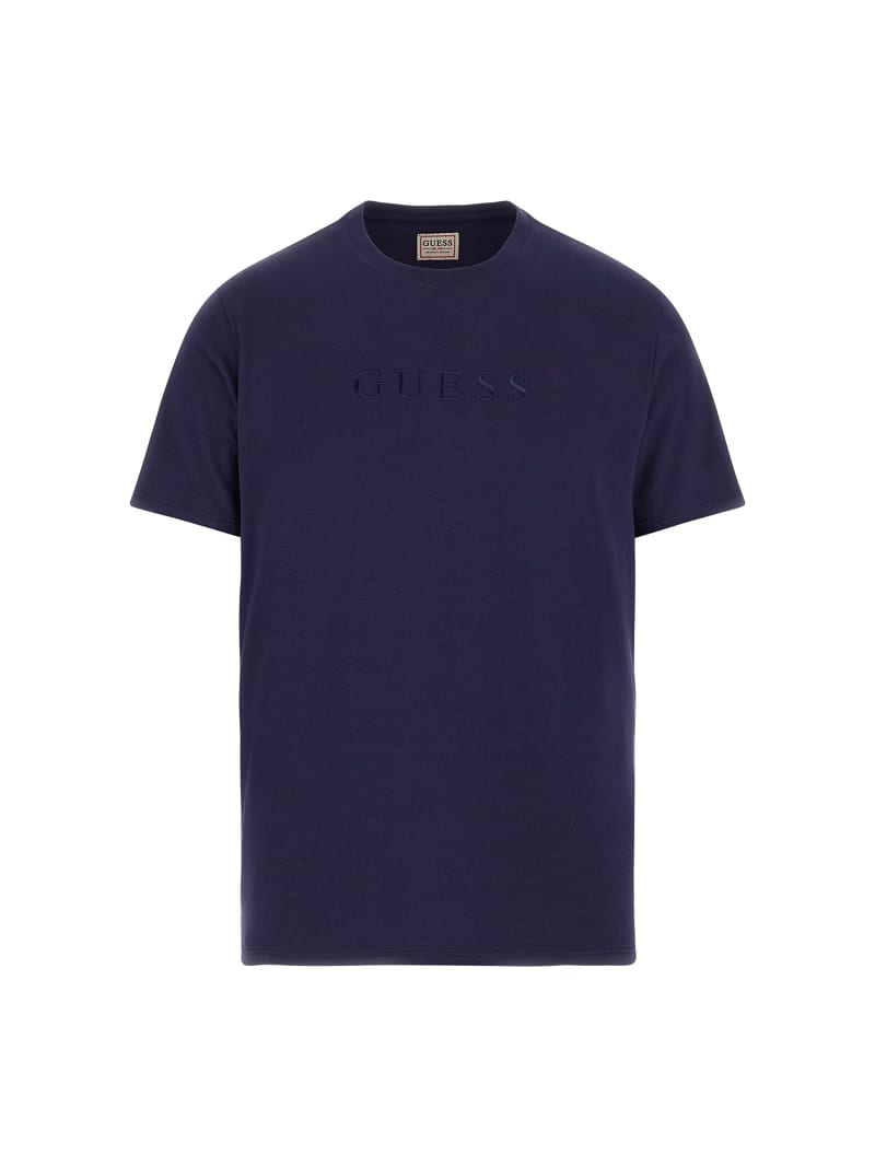 GUESS® T-shirt με κεντημένο λογότυπο