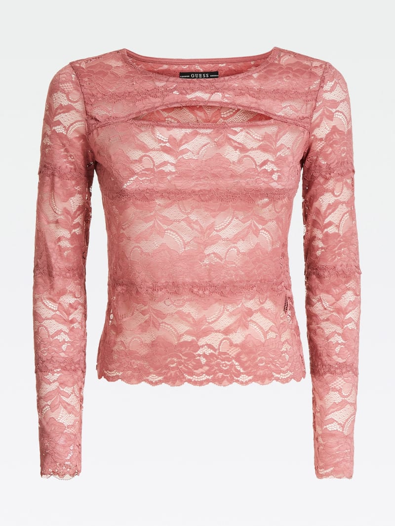 Gemma Lace Top GUESS | atelier-yuwa.ciao.jp