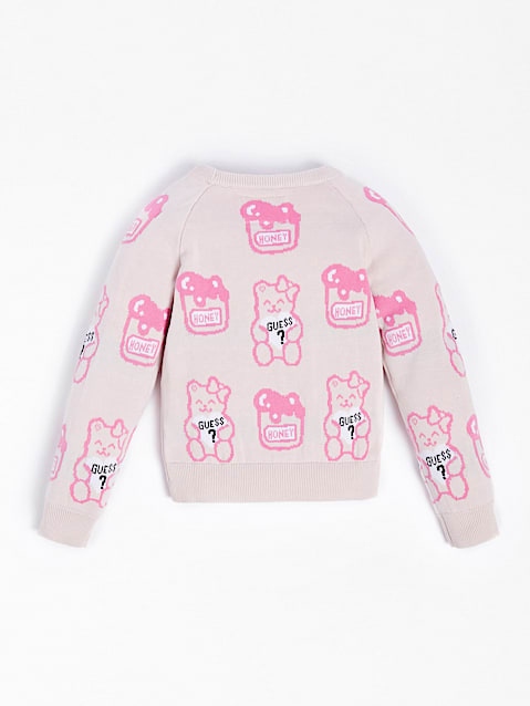 GUESS® Pull jacquard logo all over