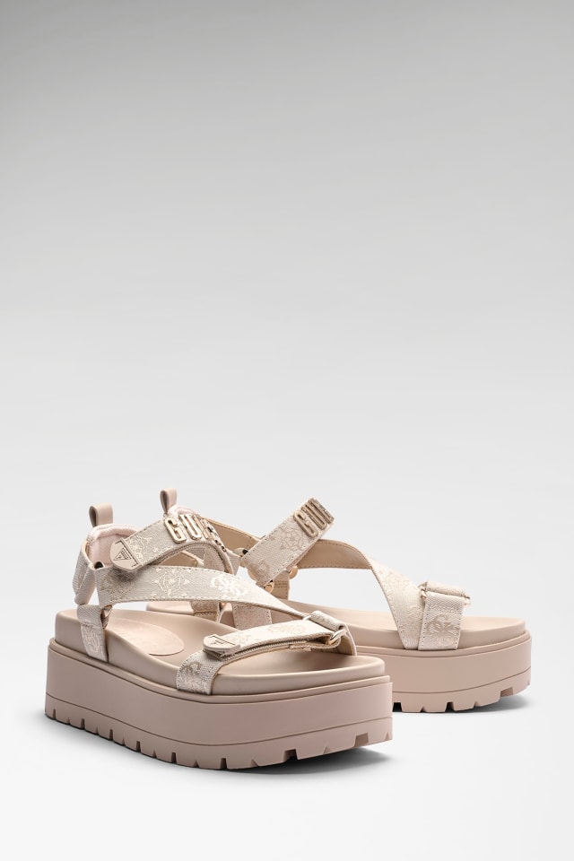 GUESS® Fetta Logo Sandals Women