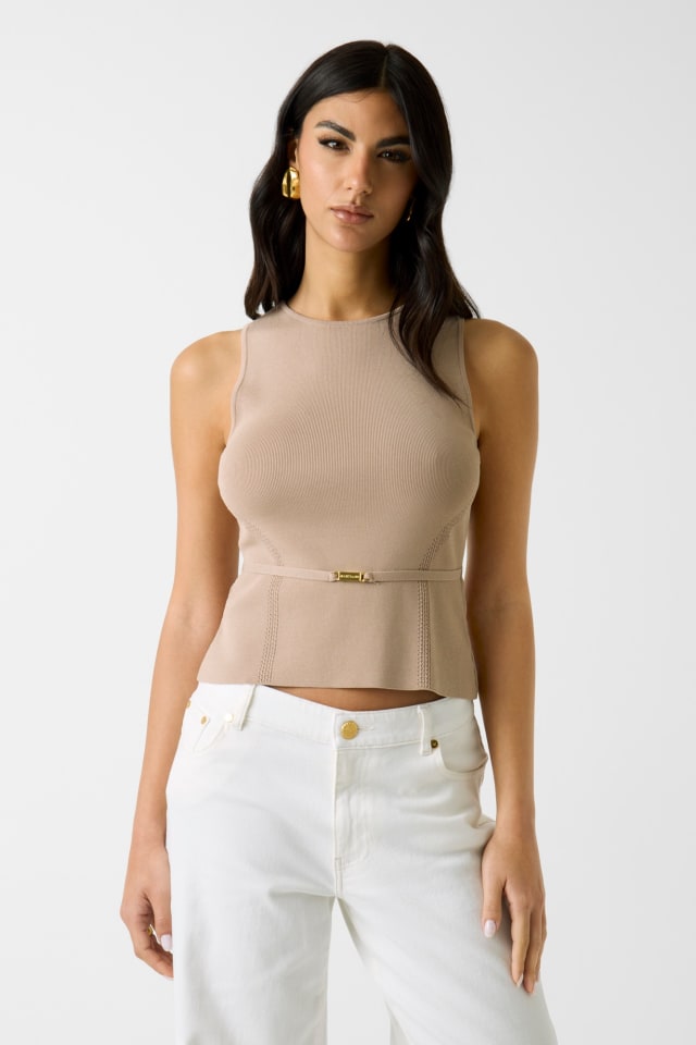 GUESS® Top ajustado Marciano Mujer