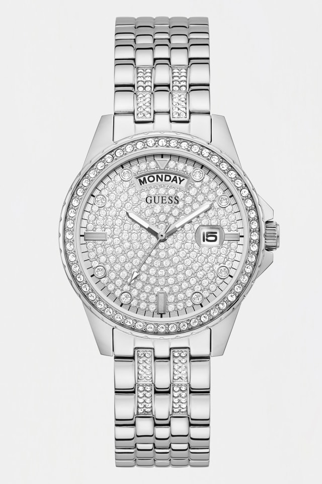 GUESS® Crystal analogue watch Women