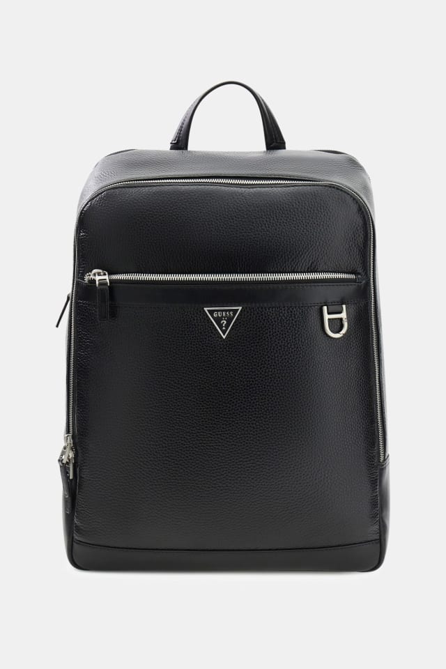GUESS® Monaco Genuine leather Backpack Men
