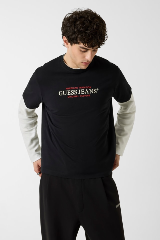 GUESS® T-shirt American Tradition Homem