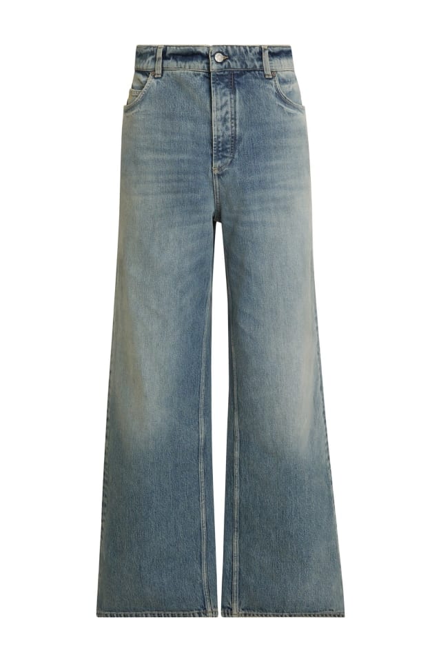 GUESS® Mid Rise wide-leg jeans