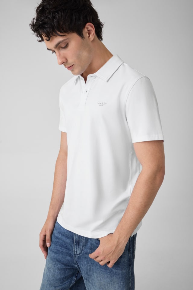 GUESS® Embroidered logo polo Men