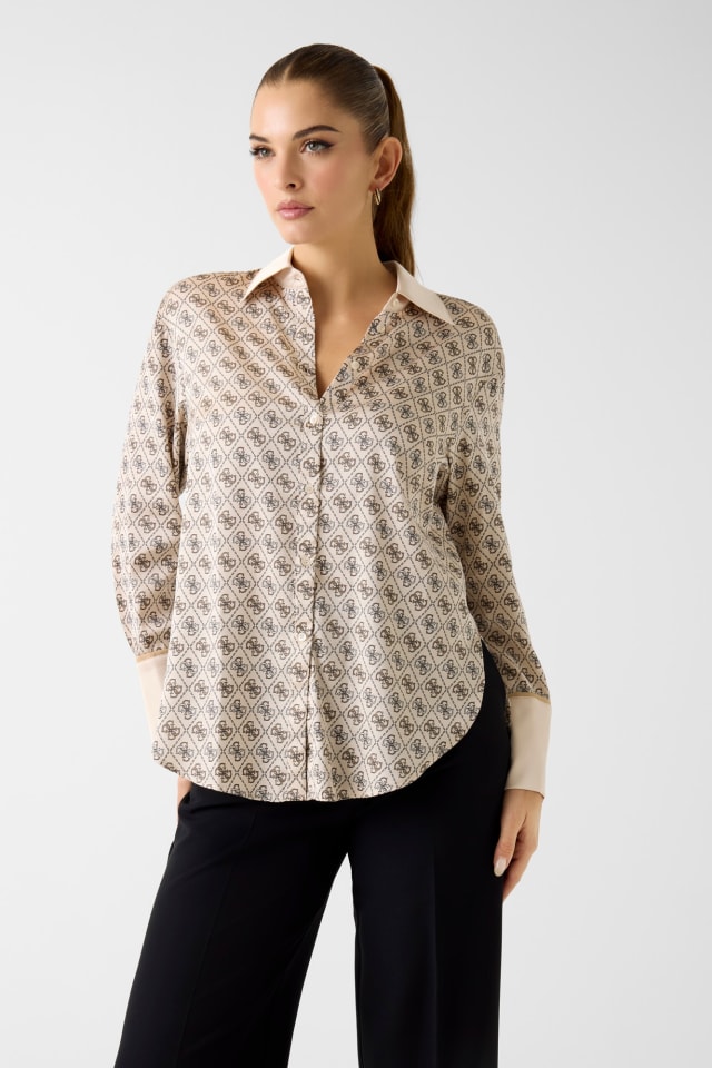 GUESS® All over logo shirt Women